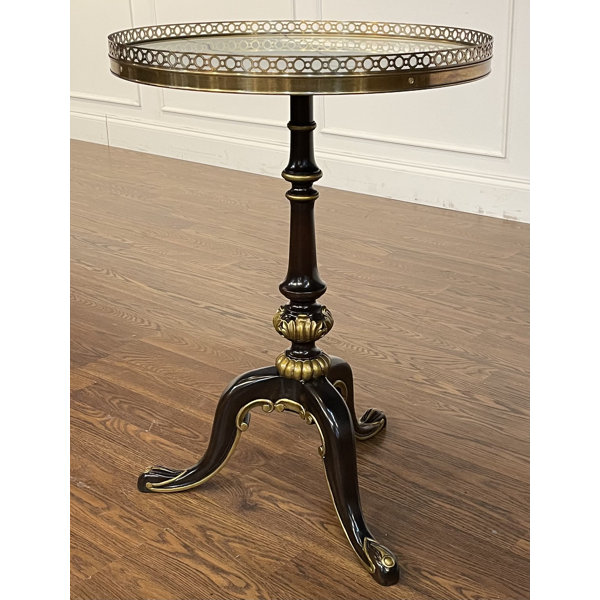 Leighton Hall Furniture Round Occasional Table | Wayfair