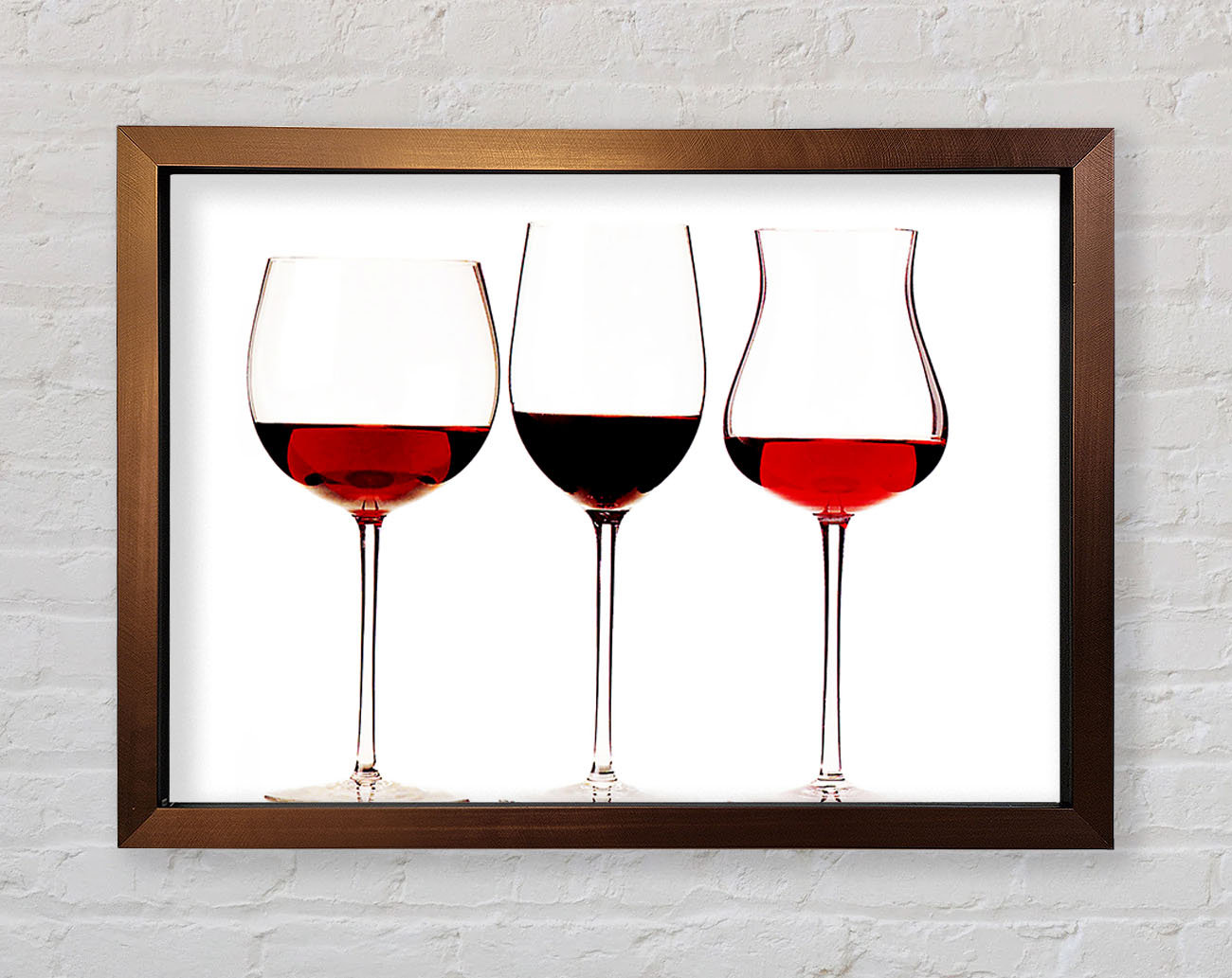 Latitude Run Red Wine Glasses - Print | Wayfair.co.uk