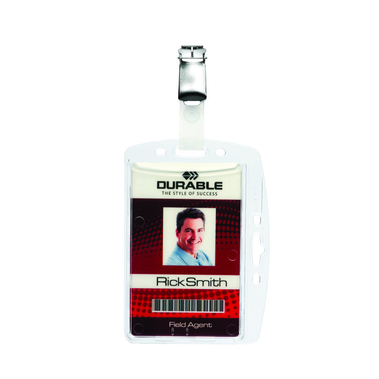 DURABLE Shell-Style ID Badge Holder | Wayfair