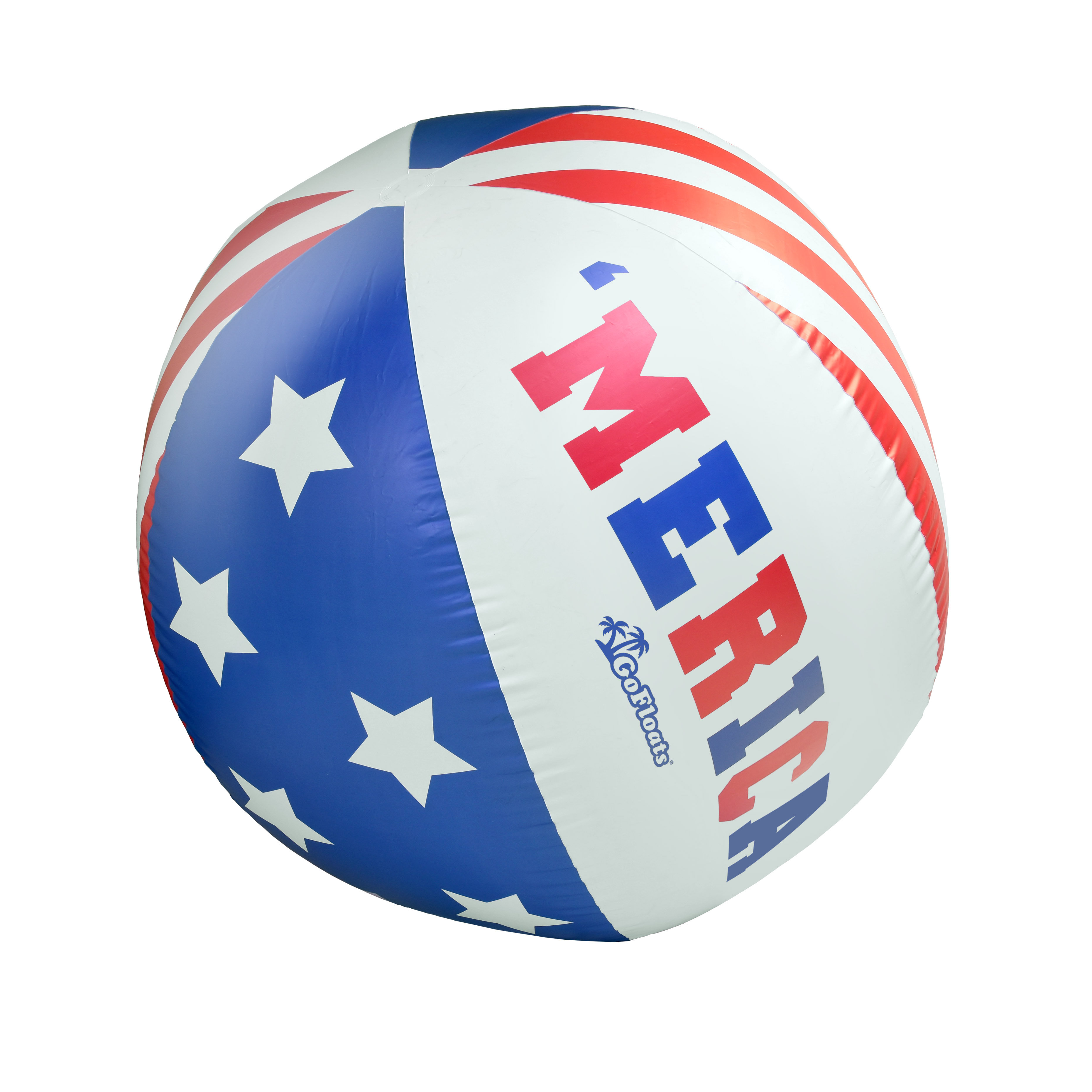 GoFloats Giant Inflatable 6 Feet 'MERICA Beach Ball | Wayfair