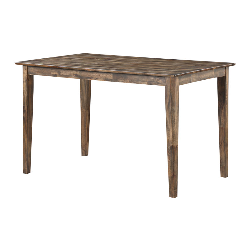 Millwood Pines Calliste 60" Solid Mango Wood Tall Dining Table | Wayfair