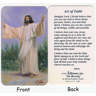 The Holiday Aisle® Club Pack Of 50 "Act Of Faith" Religious Prayer ...