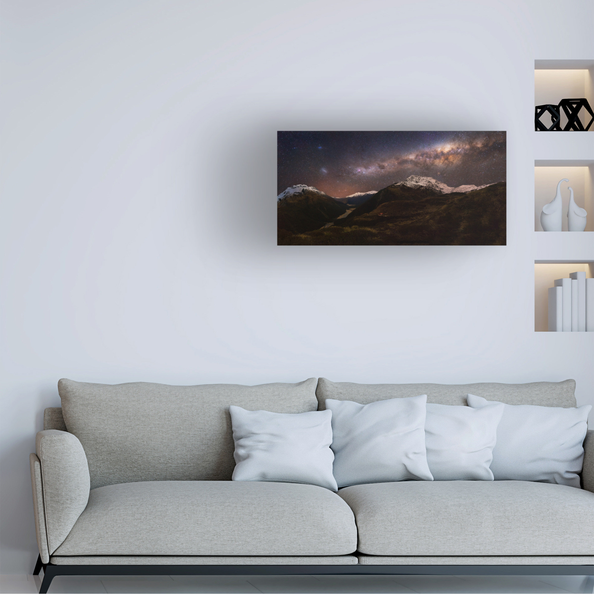 Ebern Designs Bolog Yan Zhang Mount Aspiring Liverpool Hut Canvas Art ...