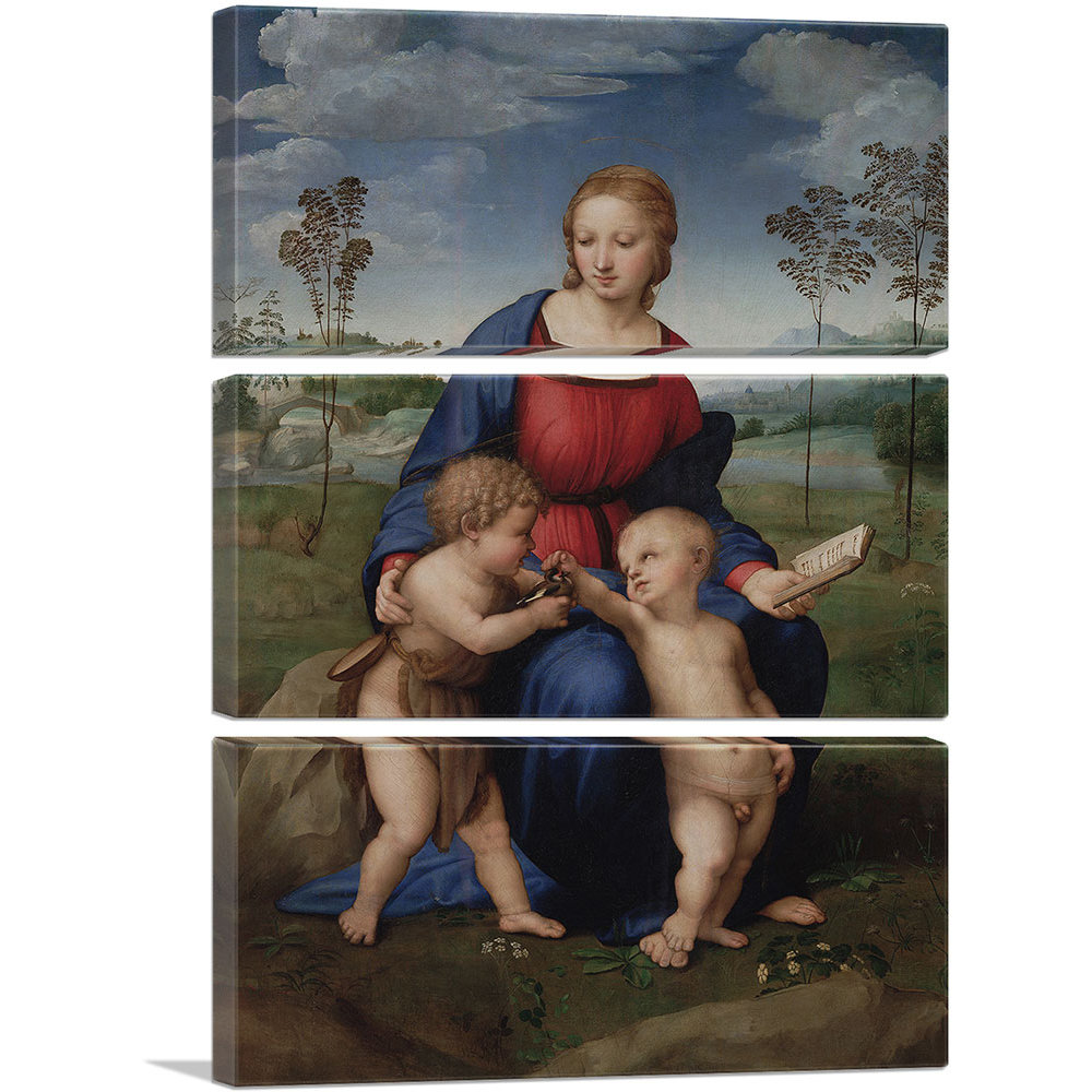 ARTCANVAS Madonna With The Goldfinch 1506 Canvas Art Print By Raphael ...