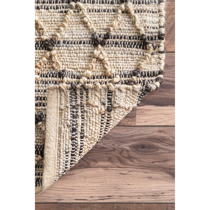 Union Rustic Woodbury Geometric Beige Area Rug & Reviews | Wayfair