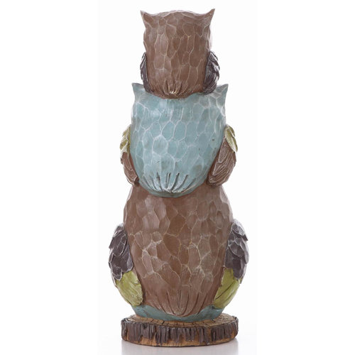 Hi-Line Gift Ltd. Stacking Owls Statue & Reviews | Wayfair