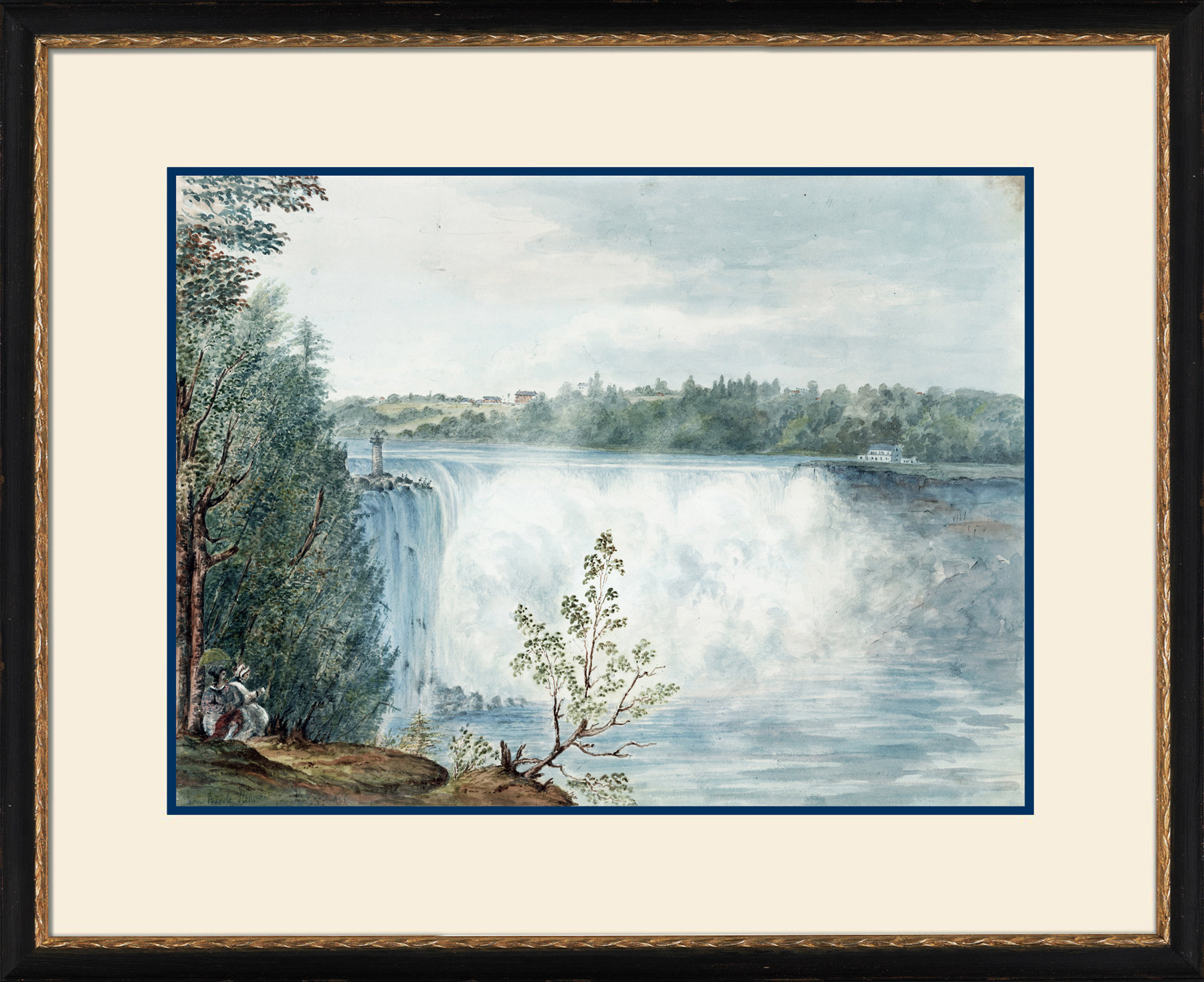 Wendover Art Group Niagara Falls II by No Artist - Picture Frame ...