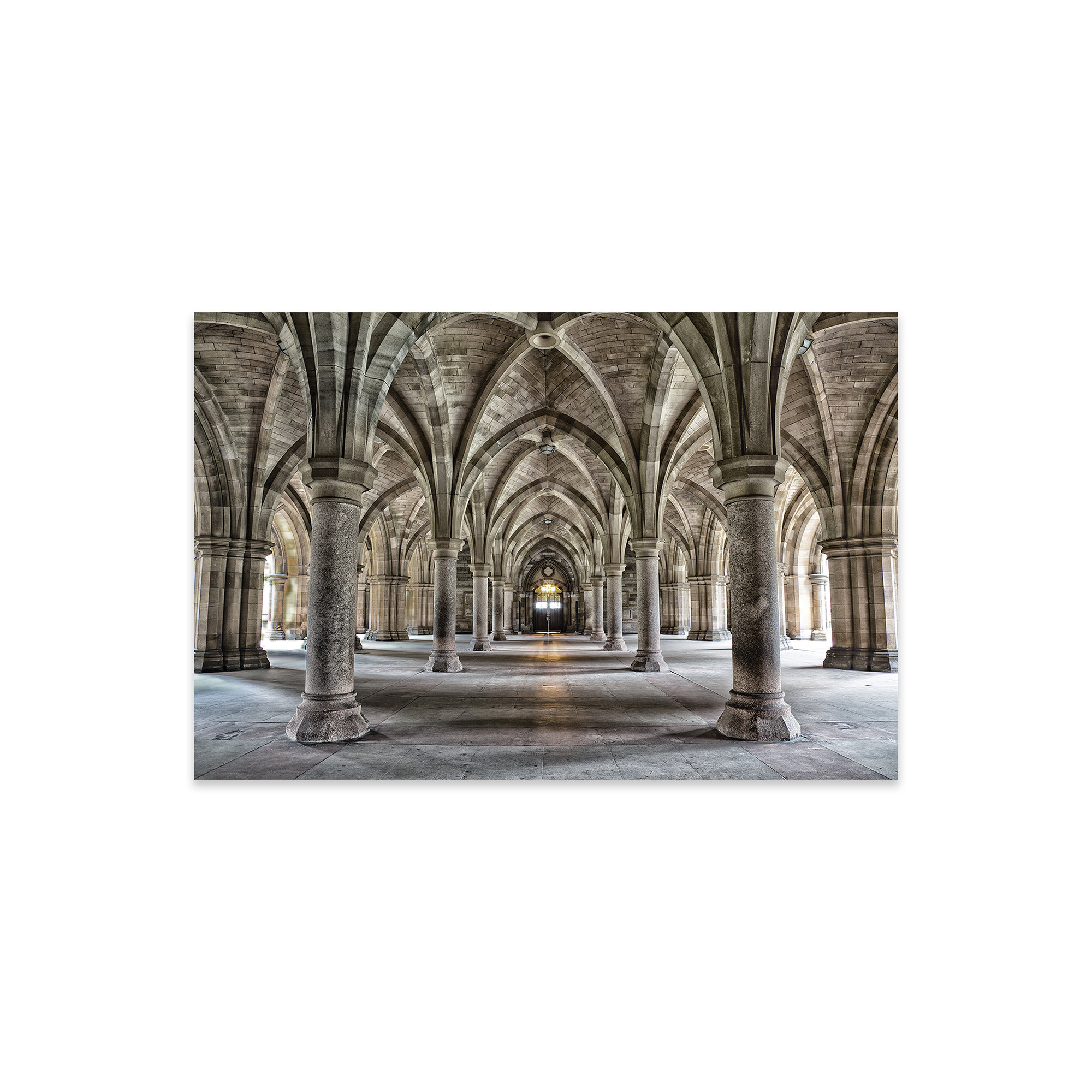 Ebern Designs Glasgow University Cloisters, Scotland by Jane Rix - No ...