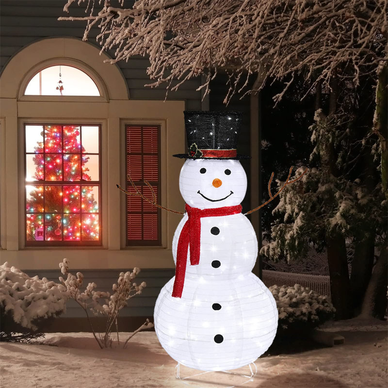 Darby Home Co Snowman Outdoor Christmas Decorations | Wayfair
