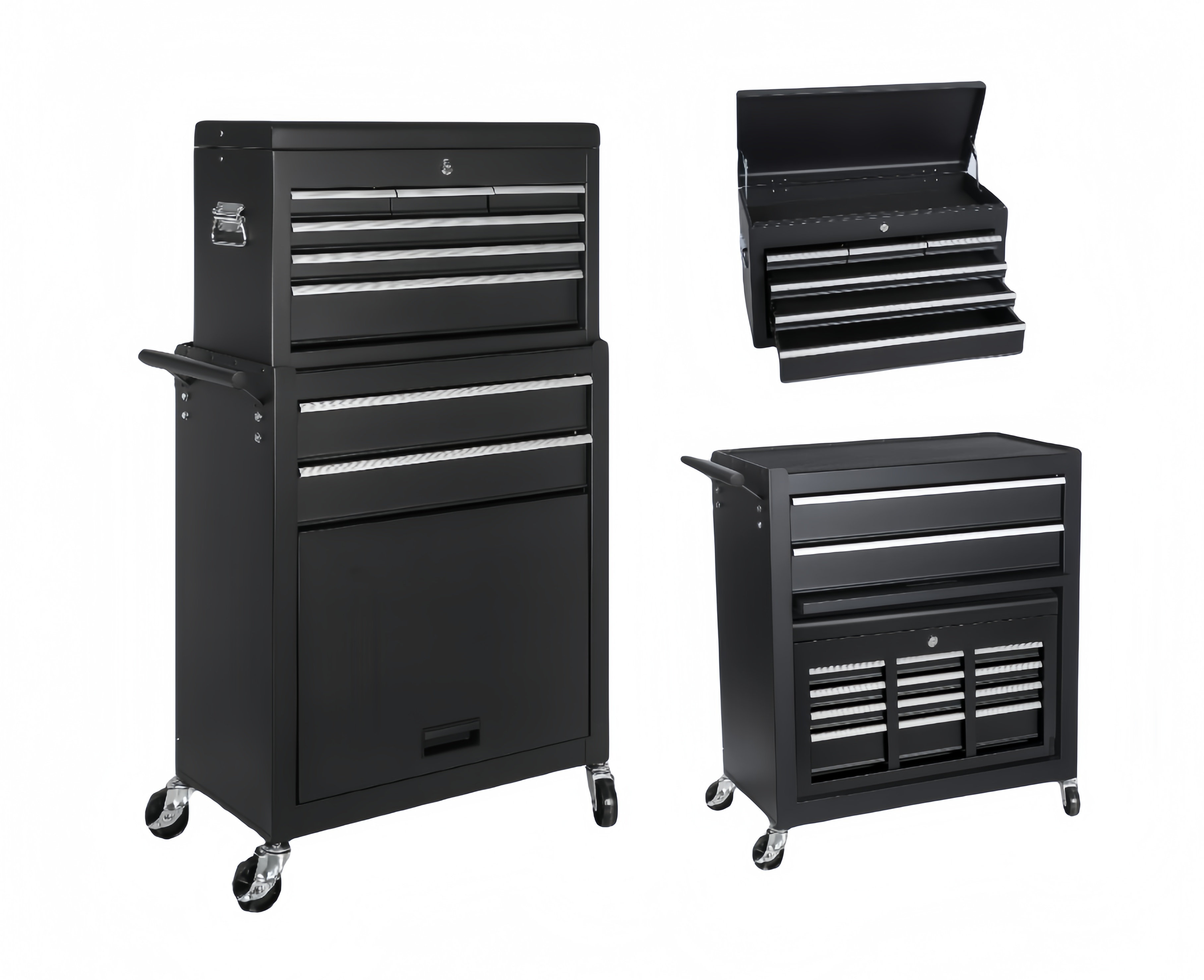 Wrought Studio™ Ool Chest, 8-Drawer Rolling Tool Storage Cabinet With 2 ...