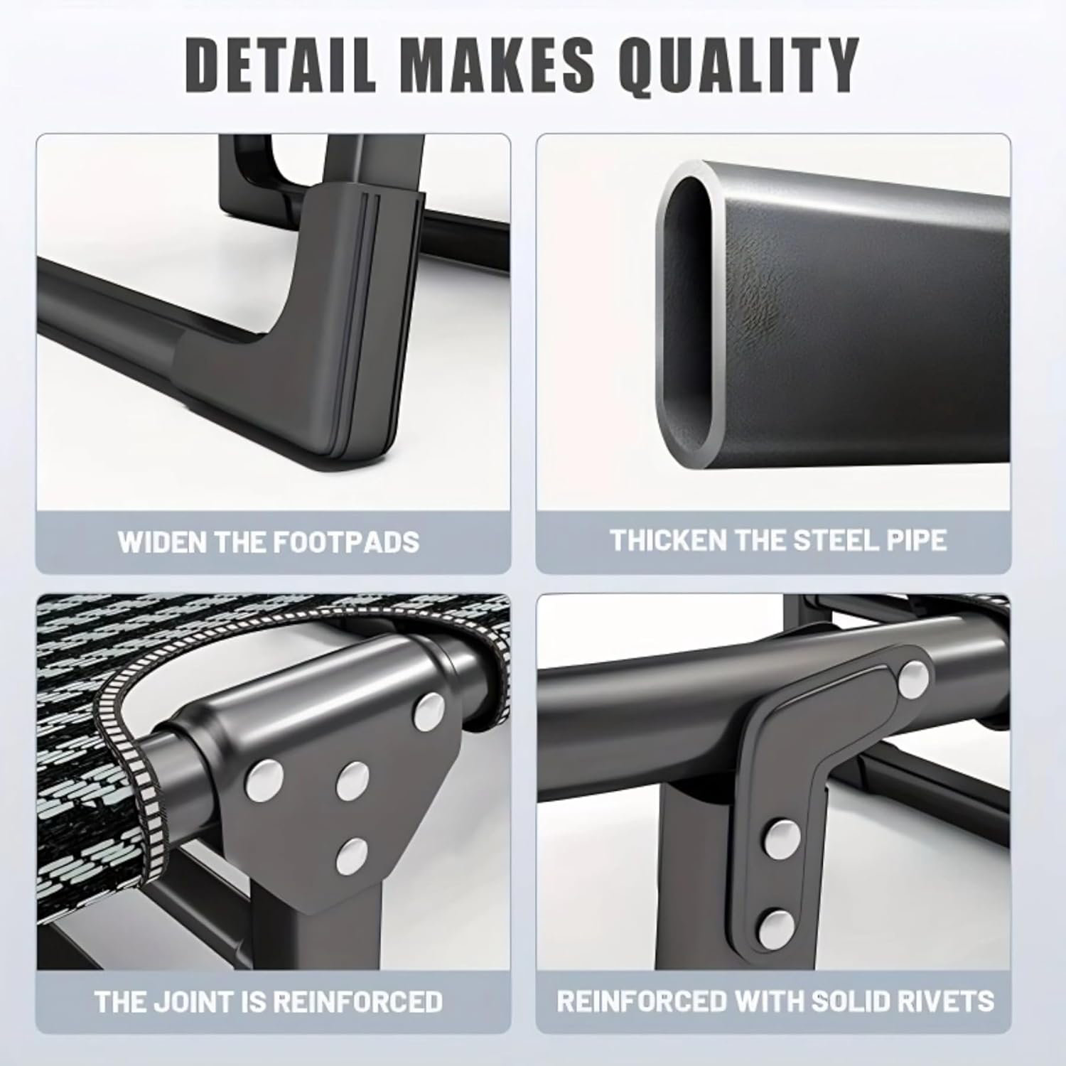 AirPartyPros Portable Camping Cot For Adults With Removable Mattress ...