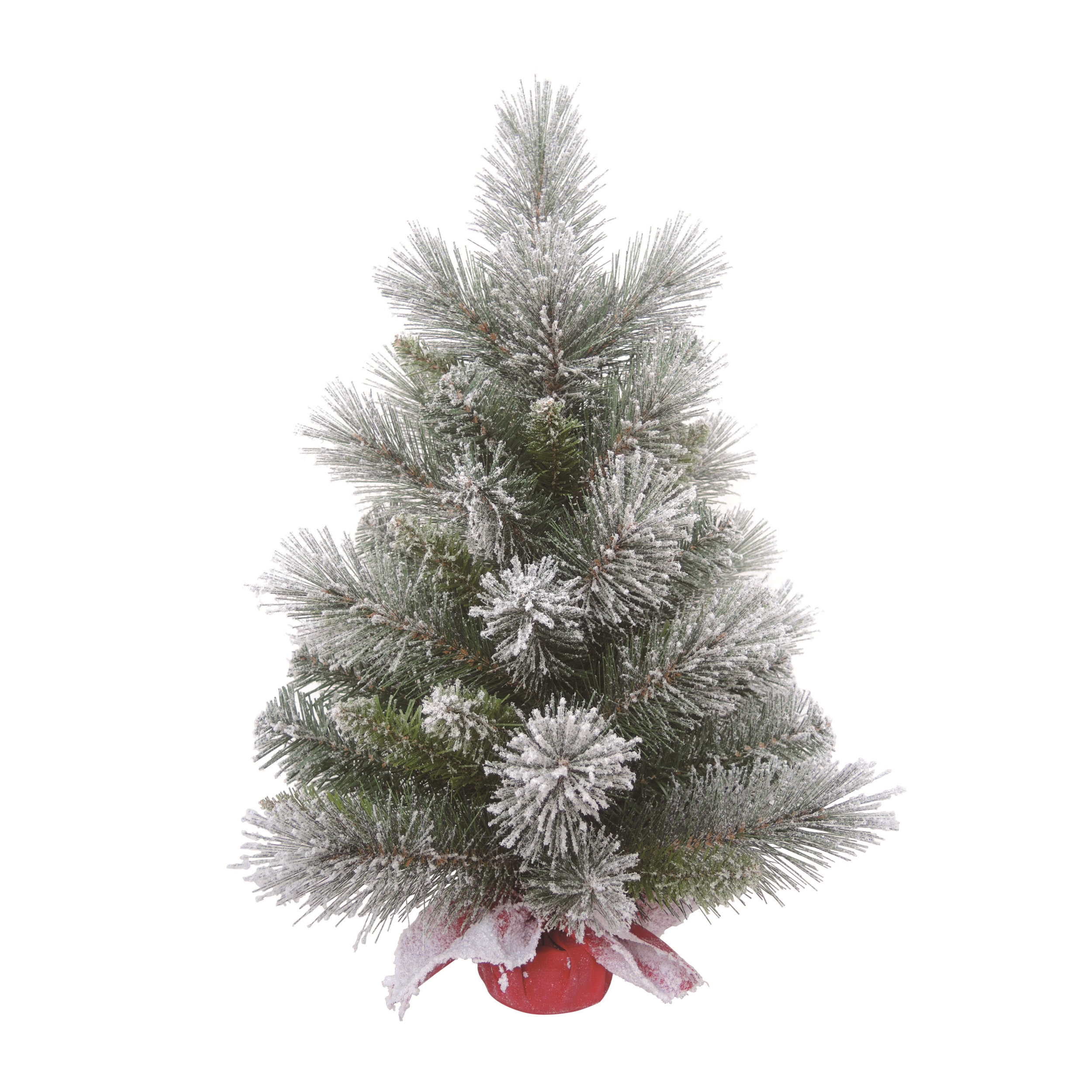 The Holiday Aisle® Haily 2' H Slender White/Green Christmas Tree | Wayfair