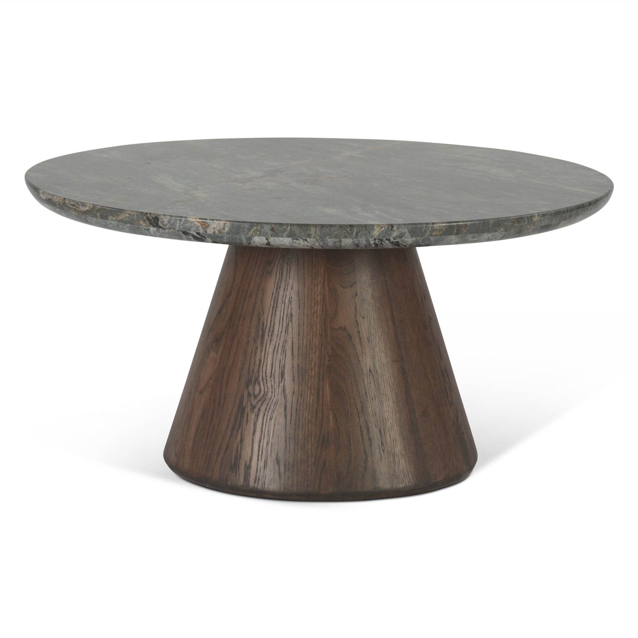 Brayden Studio® Eralia Caldera Coffee Table With Lava Marble And Dark ...