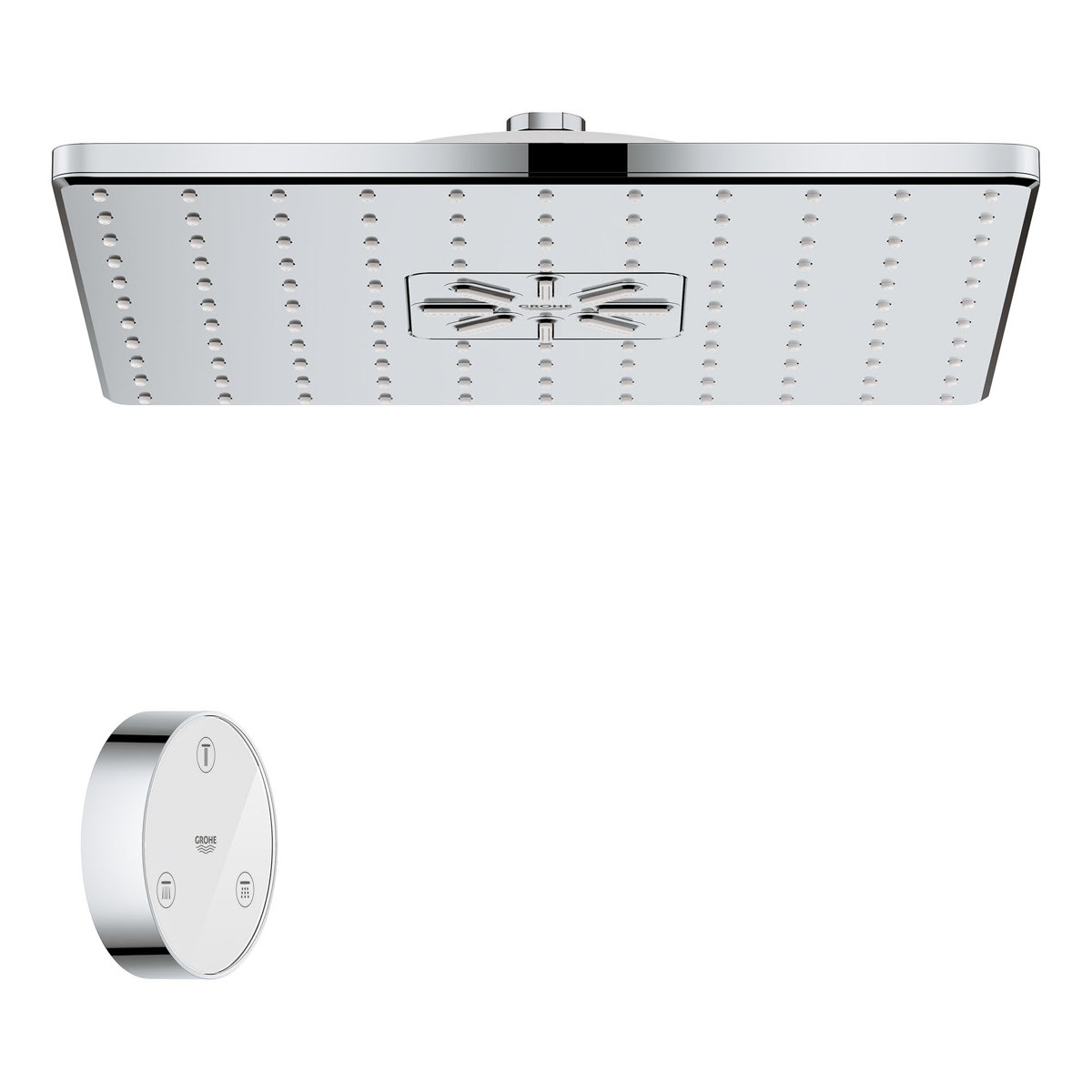 GROHE Rainshower SmartConnect Multi Function Adjustable Shower Head ...