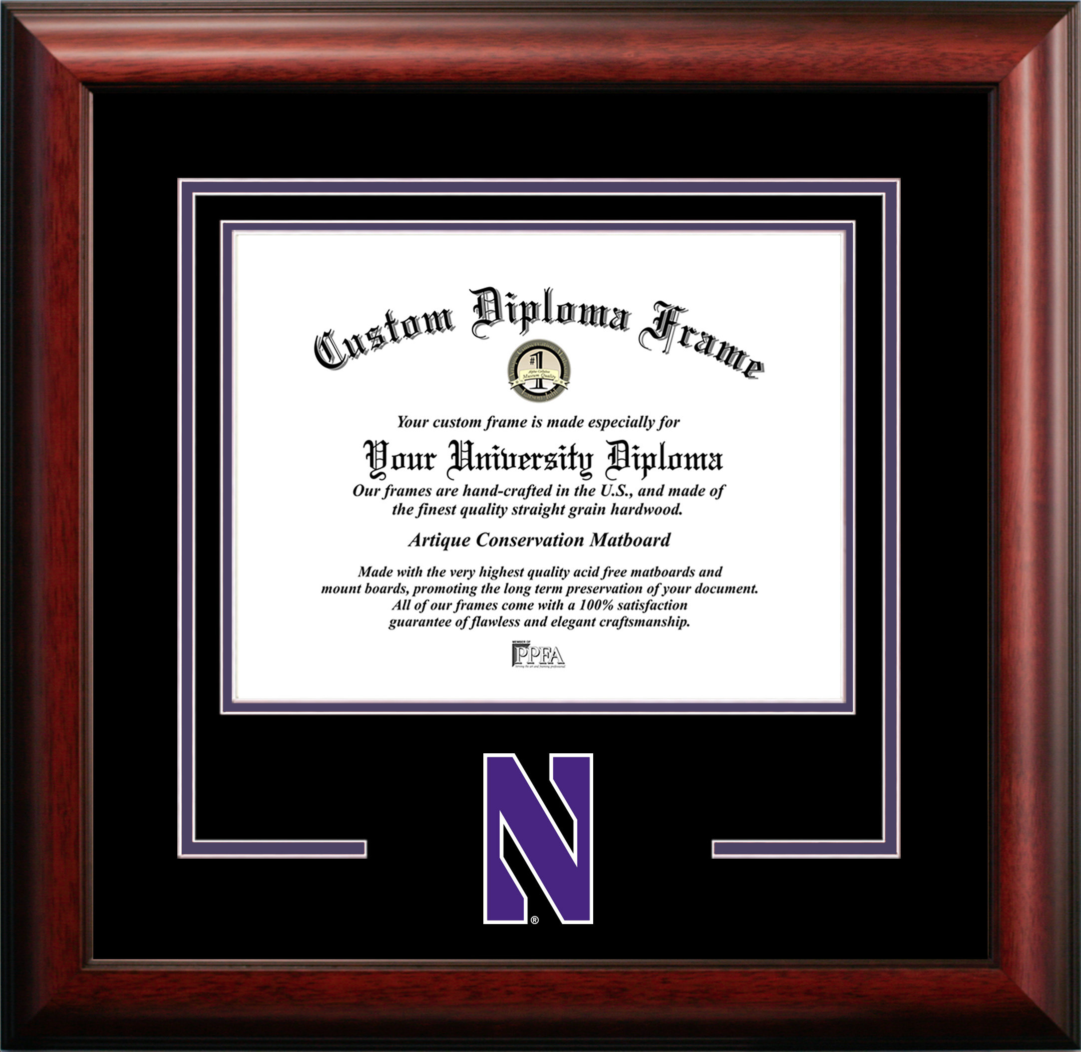 Campus Images NCAA Northwestern Wildcats Spirit Diploma Frame & Reviews ...