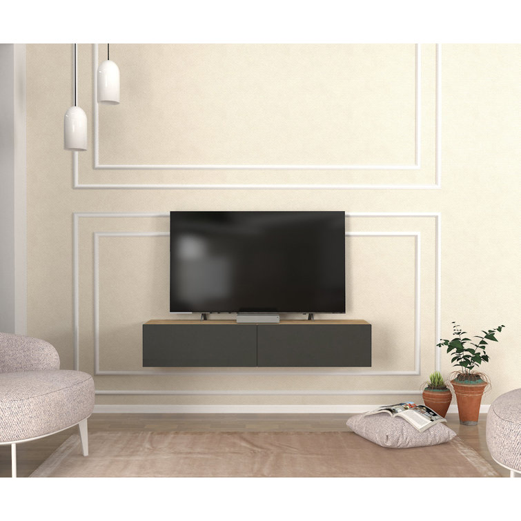 Ebern Designs Milos Tv Stand Sapphire & Reviews | Wayfair.co.uk