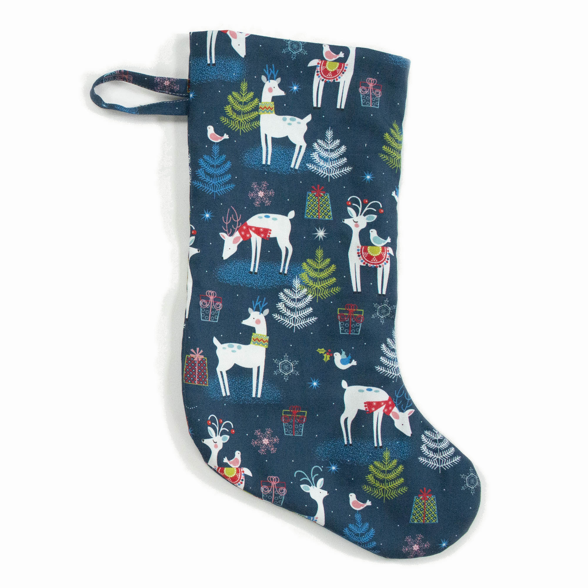 The Holiday Aisle® Christmas with Reindeer Stocking | Wayfair