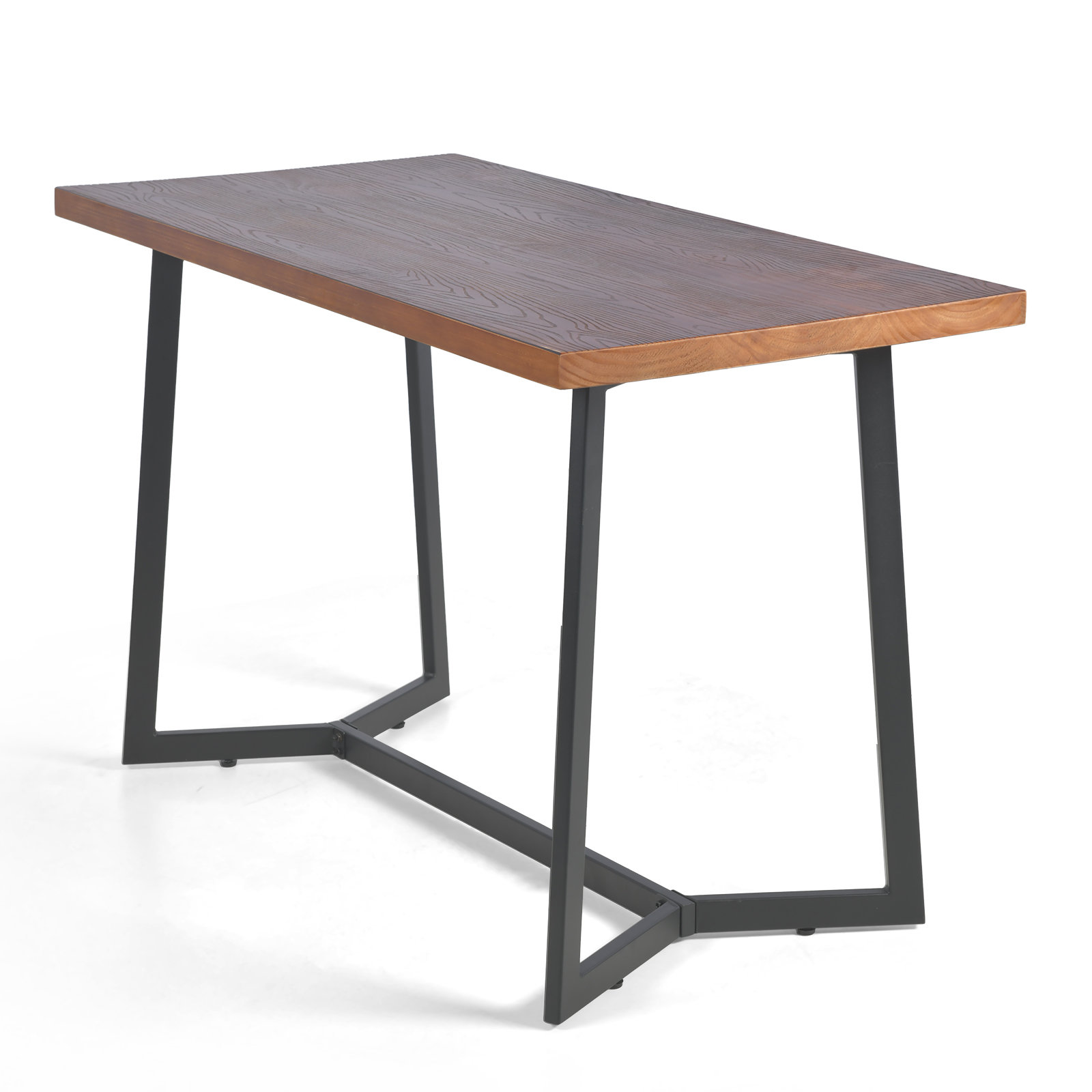 17 Stories Industrial 47.2Inch Bar Table Vintage Design Bistro Table ...