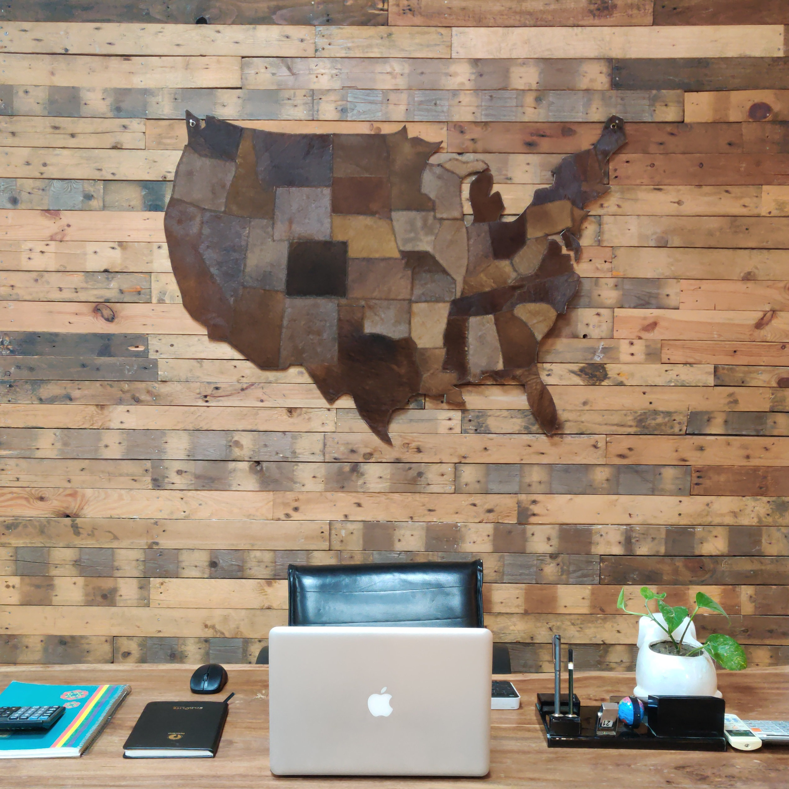 Foundry Select Handmade Cities & Countries Wall Decor on Fabric | Wayfair