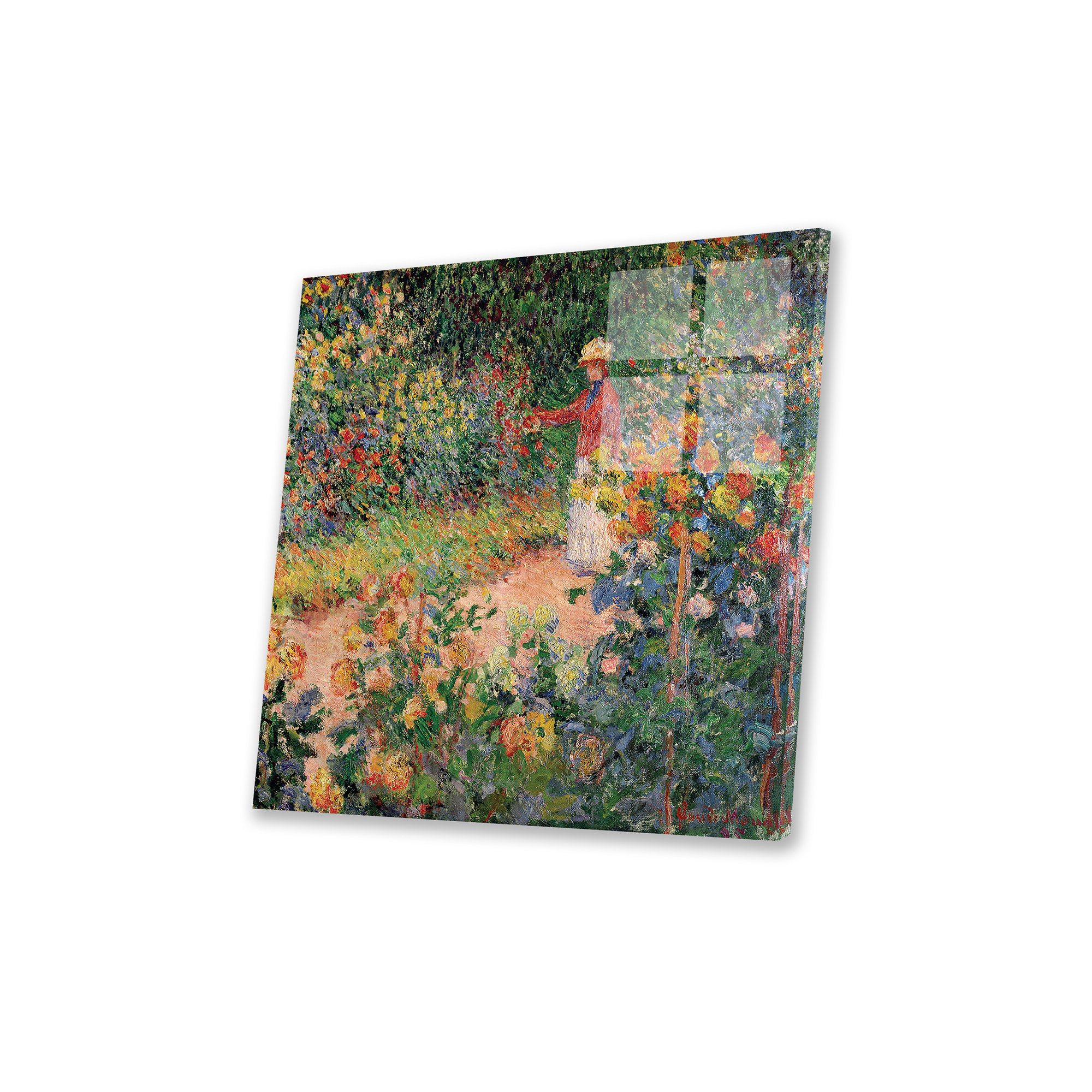 Alcott Hill® Garden At Giverny, 1895 On Plastic/Acrylic by Claude Monet ...