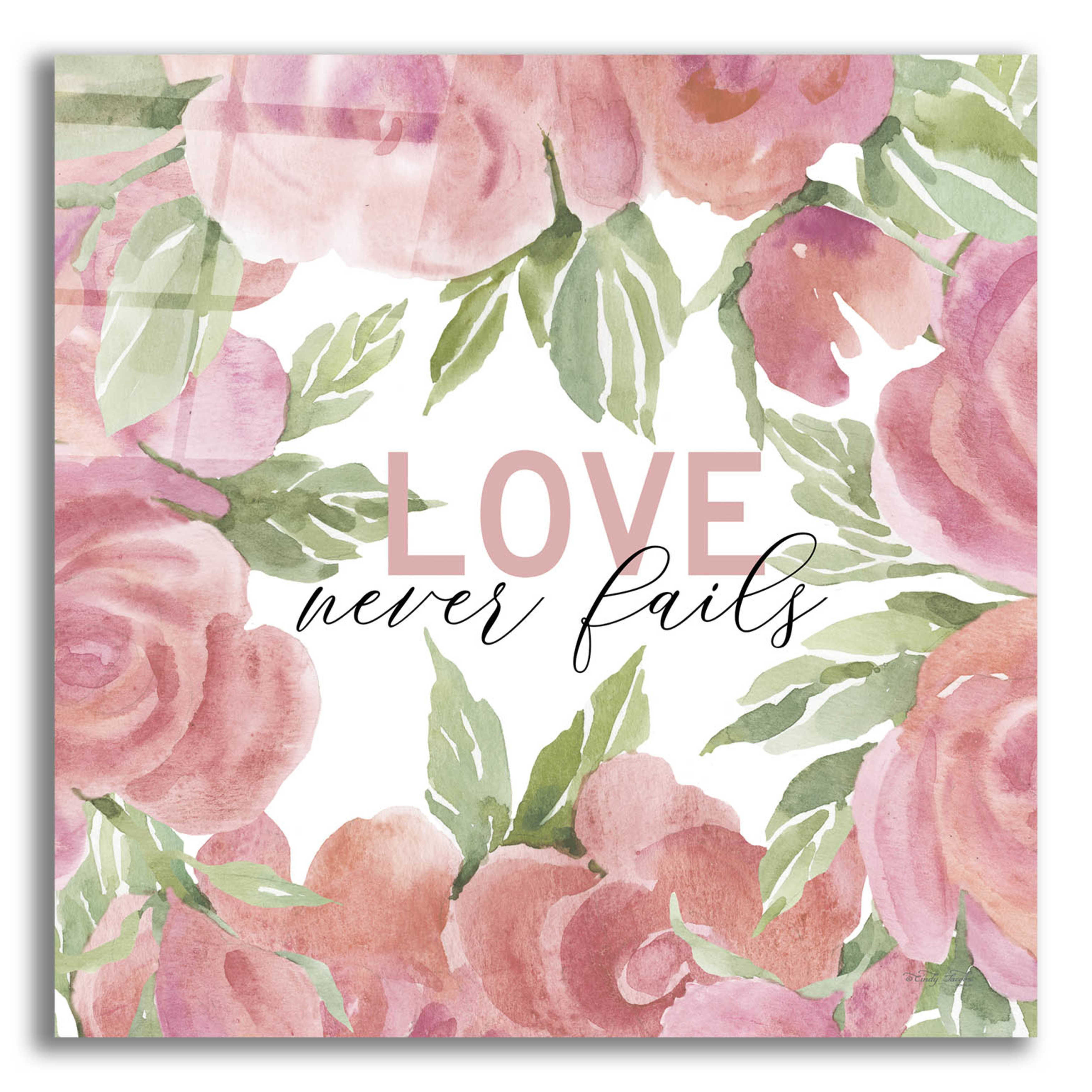 Trinx Love Never Fails Roses by Cindy Jacobs - on - Wayfair Canada