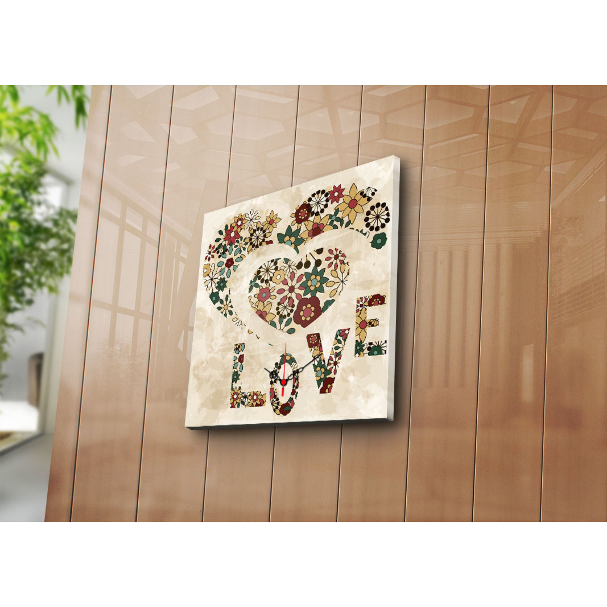 East Urban Home Dureen Wall Clock | Wayfair