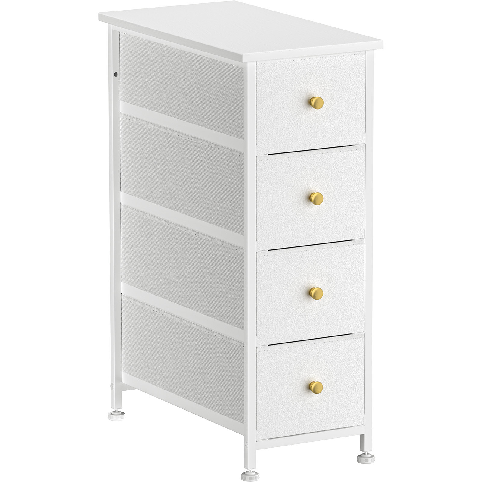 Ebern Designs Dresser for Bedroom with 4 Drawer, Tall Storage Tower for ...