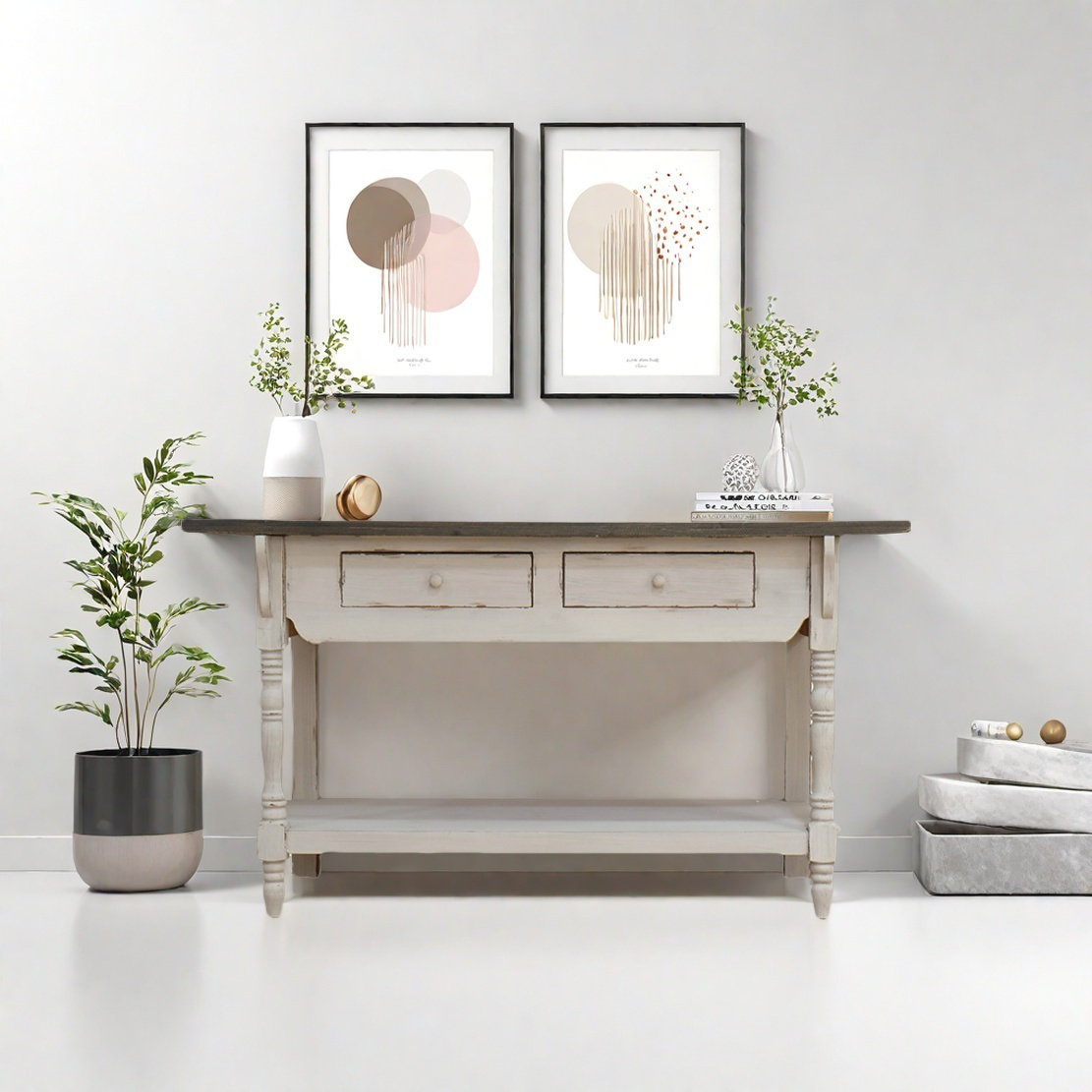 interanest Retro Rural Style Multifunctional Console Table | Wayfair