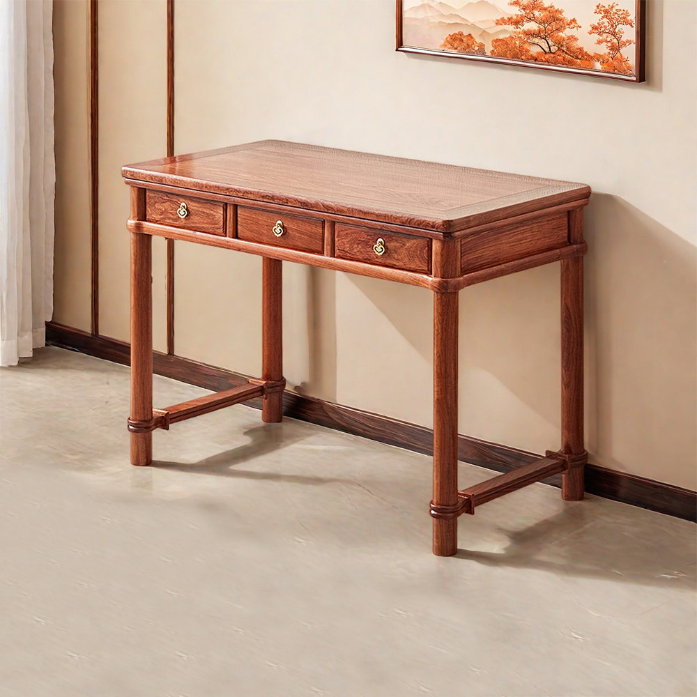 Canora Grey New Chinese style high-end retro desk | Wayfair