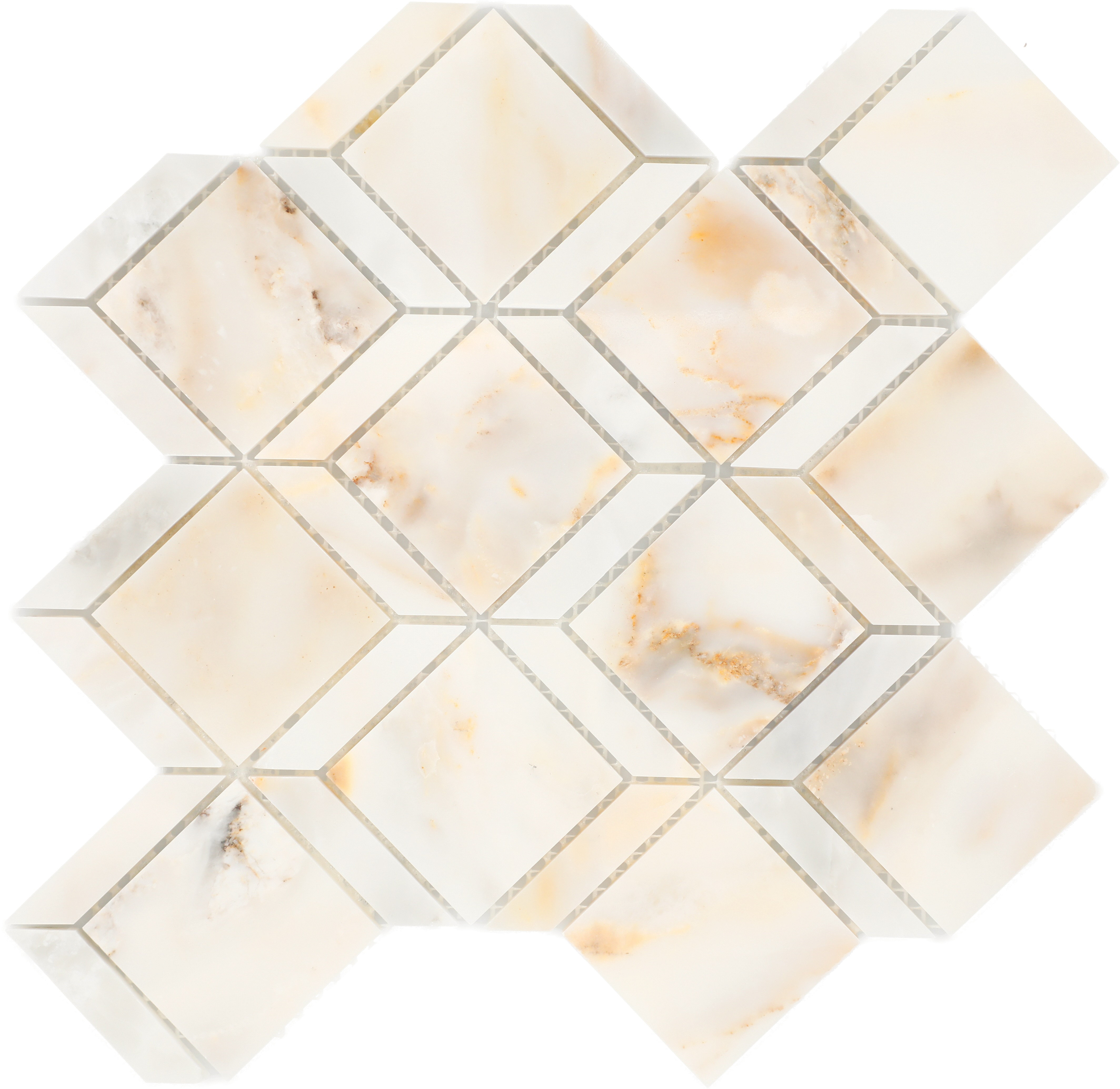 Daltile Gamma Natural Stone Balance XL Wall and Floor Mosaic Tile (Set ...