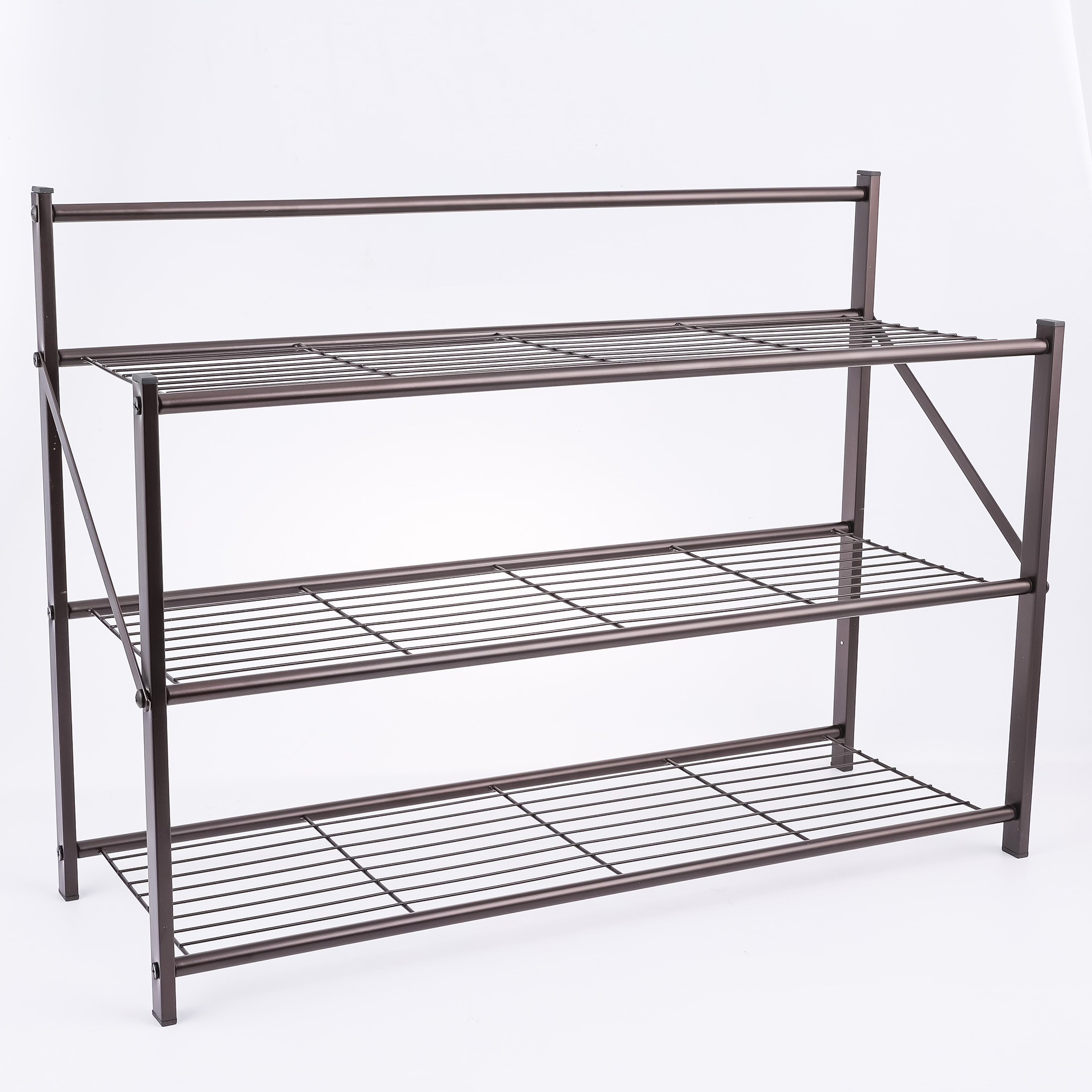 Rebrilliant Brunsville 20.2" H x 27.5" W x 9.8" D Storage Rack | Wayfair