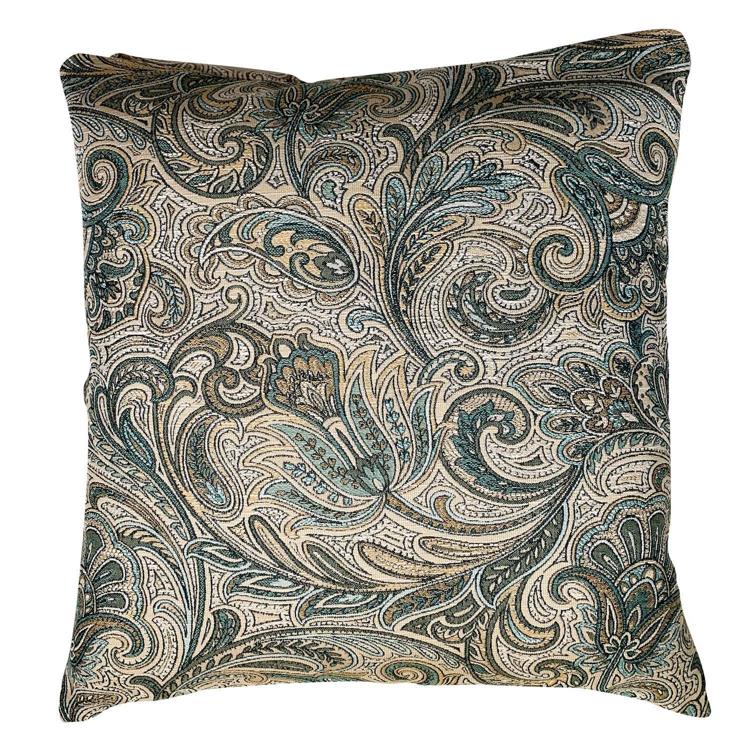 The Pillow Collection Paisley Reversible Throw Pillow | Wayfair