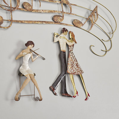 Winston Porter Large Musical Notes Wall Decor & Reviews | Wayfair