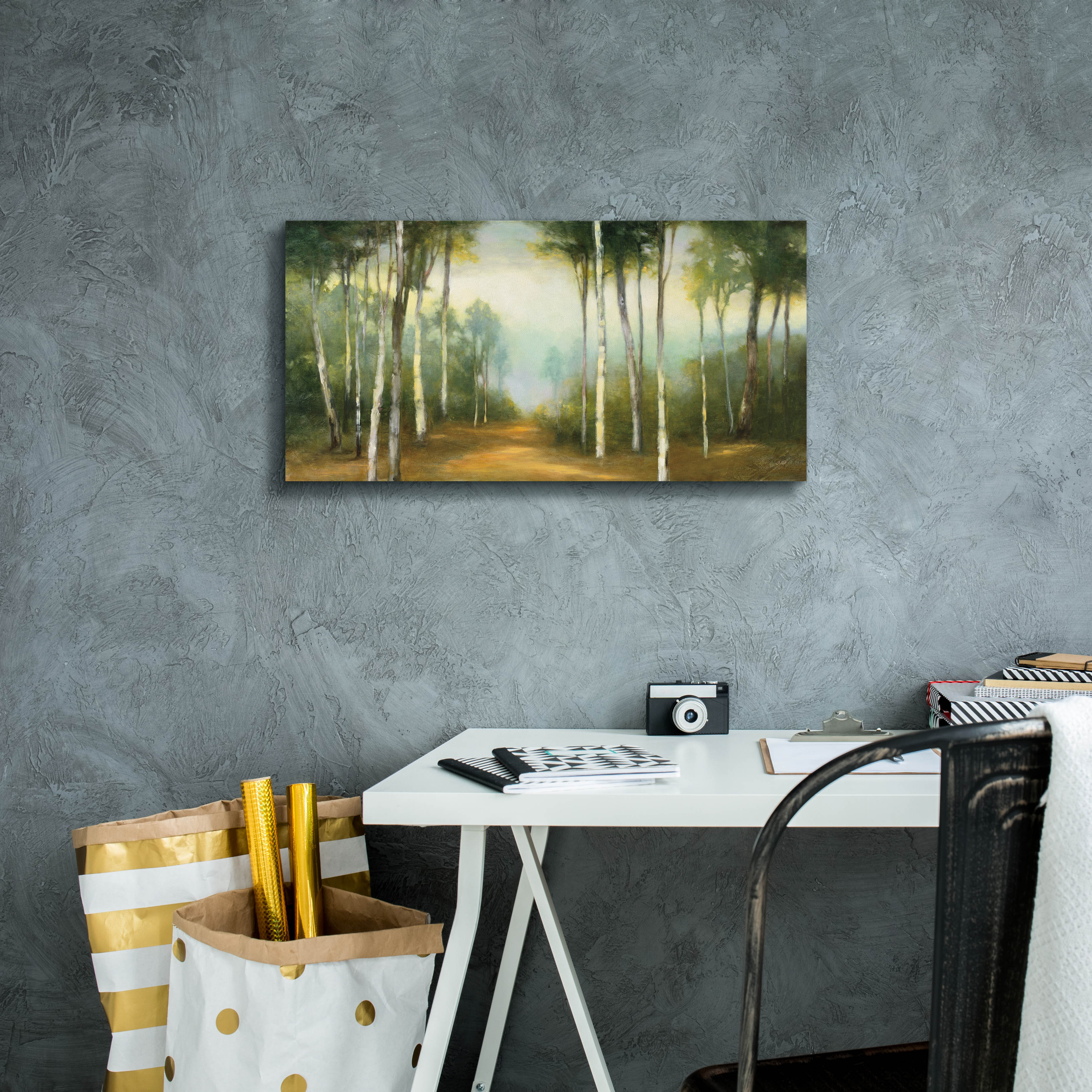 Epic Graffiti 'Then Again' by Julia Purinton Canvas Wall Art | Wayfair