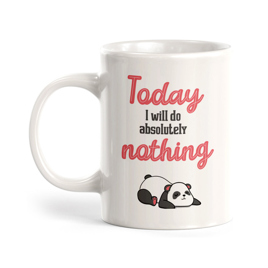 Trinx Today I will Do Absolutely Nothing Coffee Mug | Wayfair