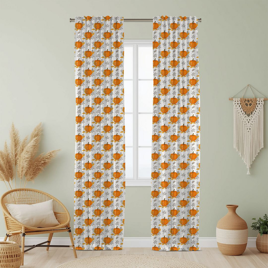 East Urban Home Semi Sheer Fruit Print Curtain Single Panel | Wayfair