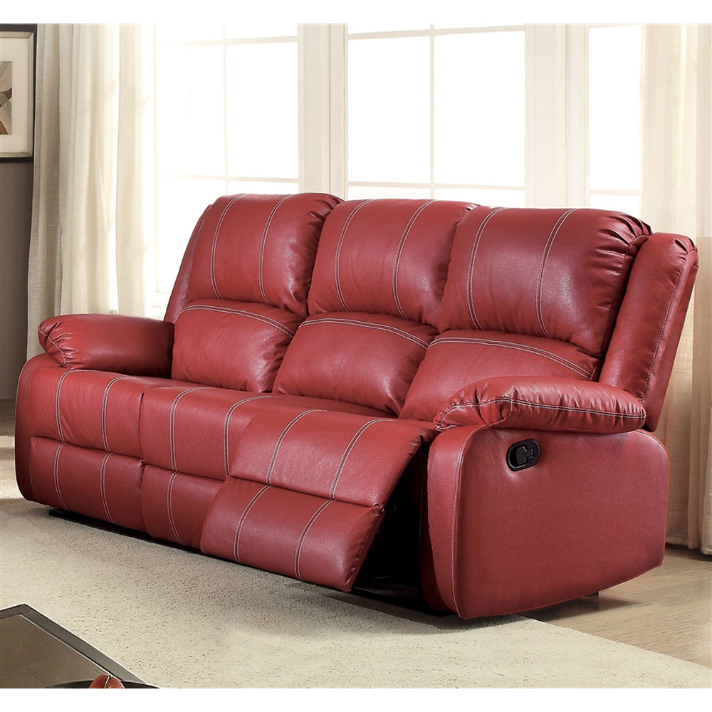 Simple Relax 81" Pillow top Arm Reclining Sofa | Wayfair