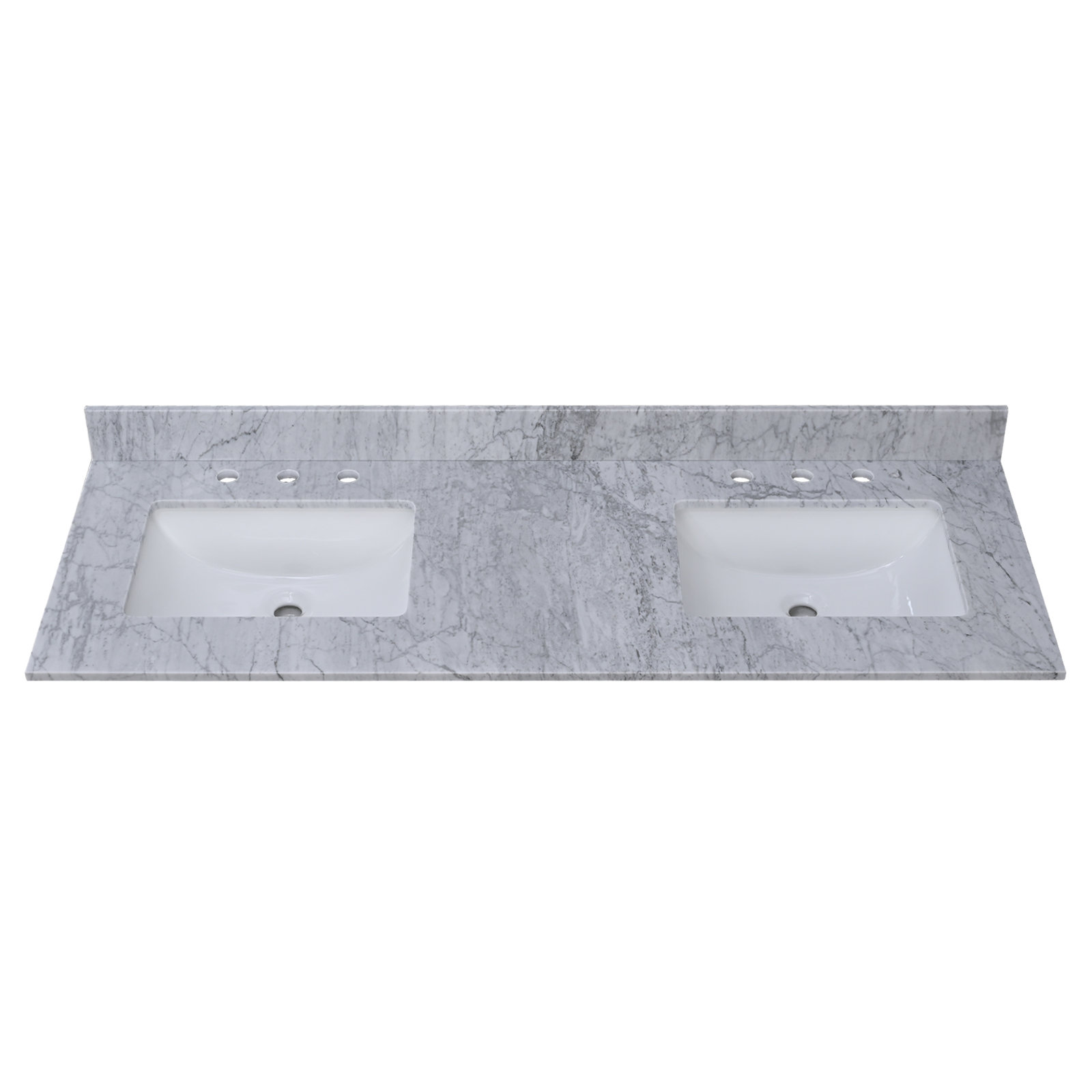 SOUEEUM 60 Double Bathroom Vanity Top | Wayfair