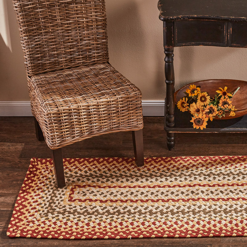 August Grove® Mill Village Braided Rug | Wayfair