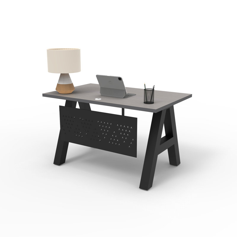 Latitude Run® Modern A-Frame Desk Executive Desk | Wayfair