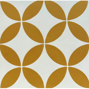 Moroccan Mosaic Gueliz 8" x 8" Cement Patterned Wall & Floor Tile ...