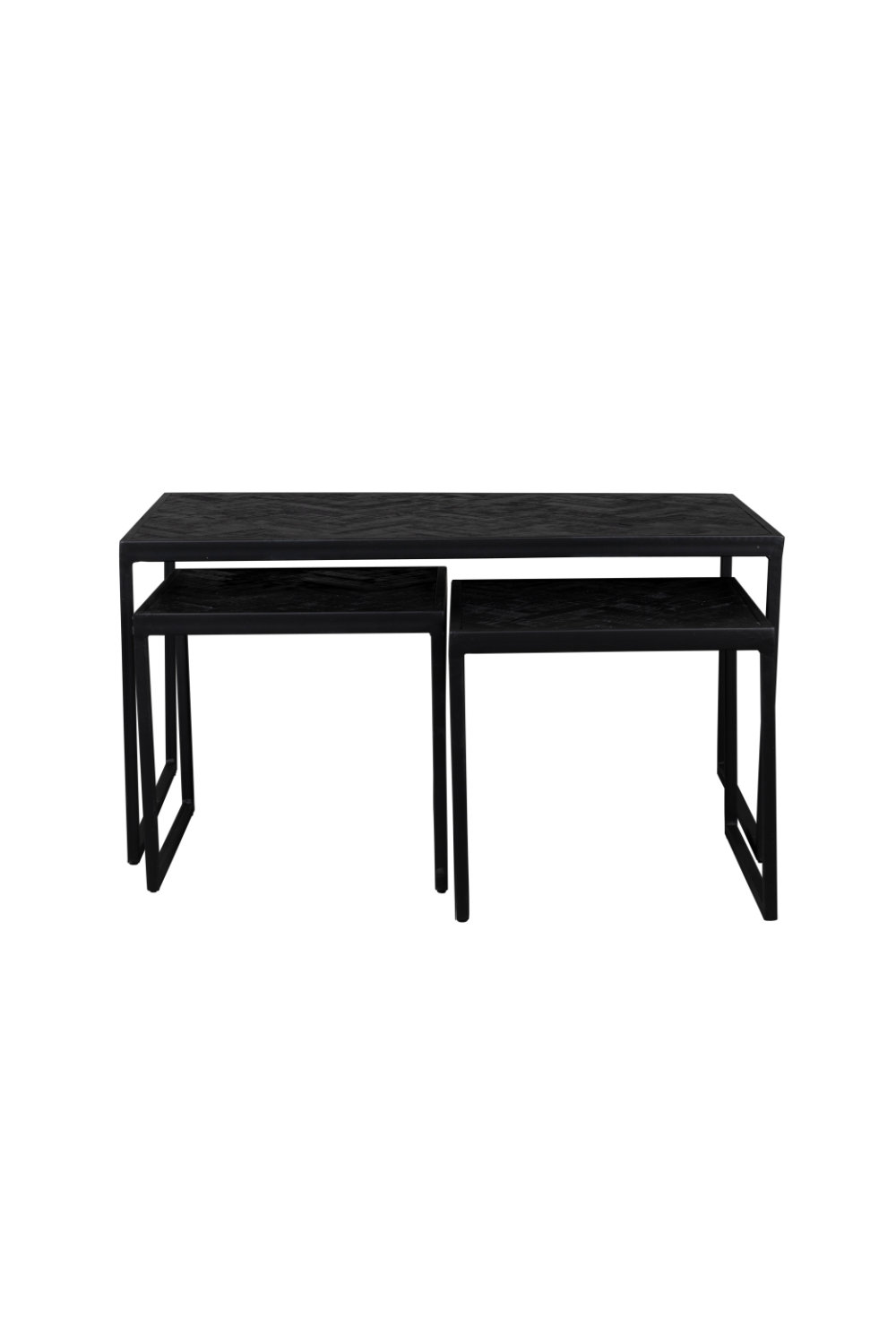 Luxury Furnitures Paker Coffee Table Sled 3 Nesting Tables Coffee Table ...