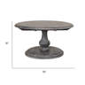 Rosalind Wheeler Bonsal Pedestal Coffee Table & Reviews | Wayfair