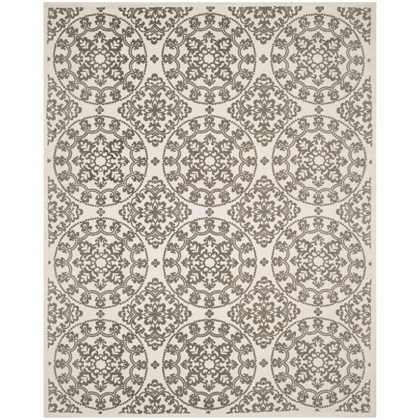 Charlton Home® Charing Cross Cedar Brook Hand Loomed Jute Ikat Rug ...