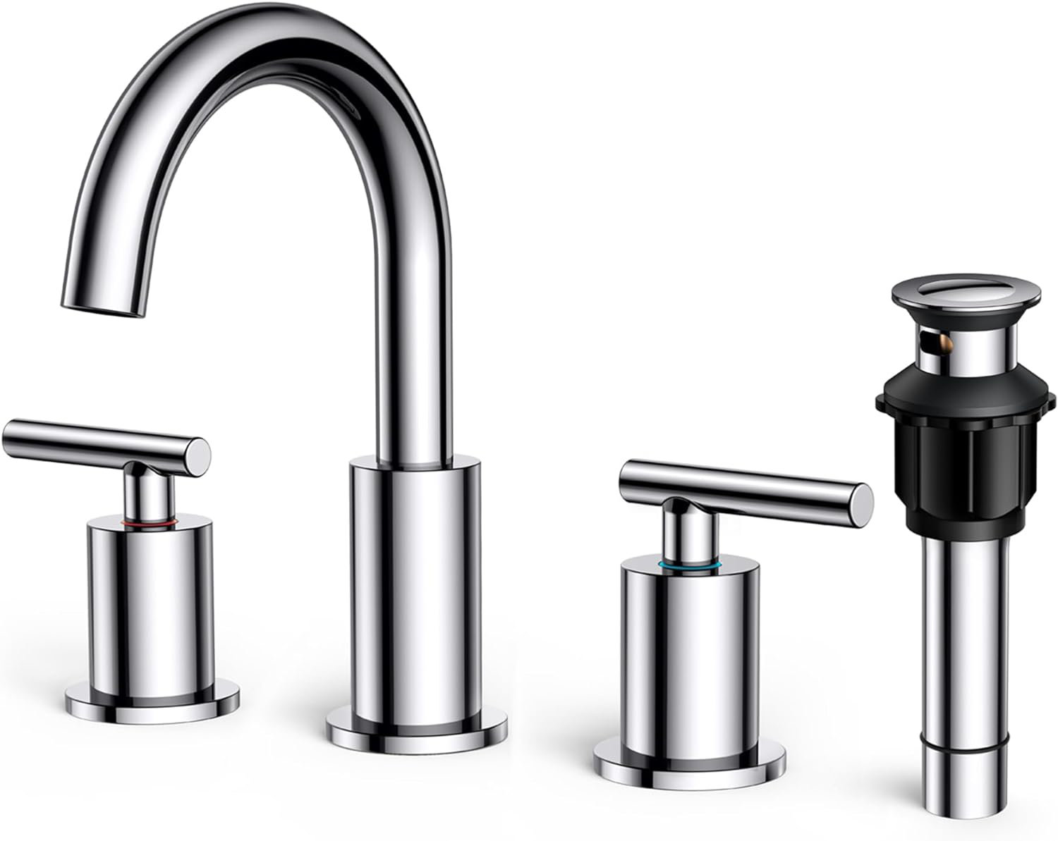 Bathroom Faucet With Pop Up Drain