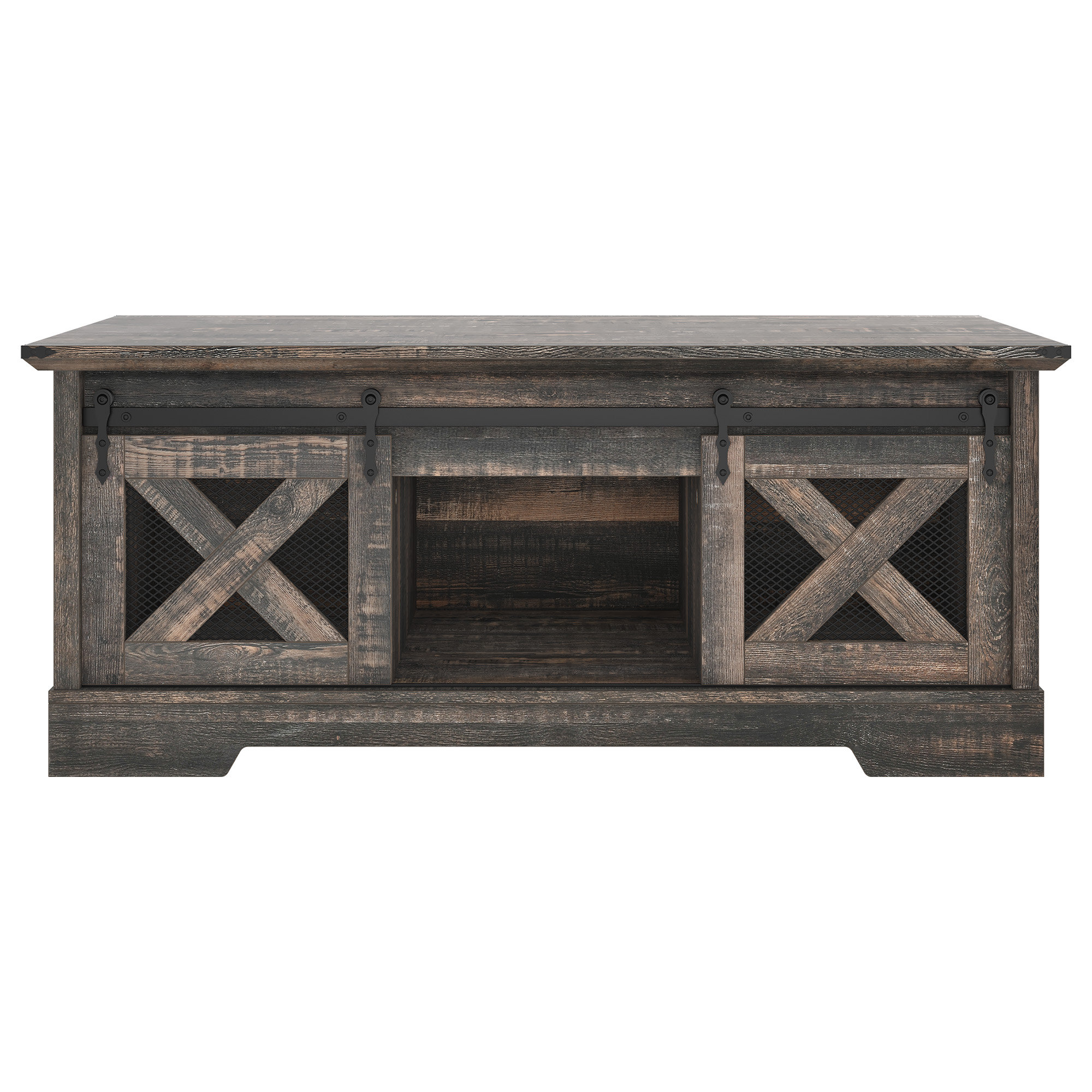 August Grove® Farmhouse Lift Top Coffee Table With Hidden Storage And ...