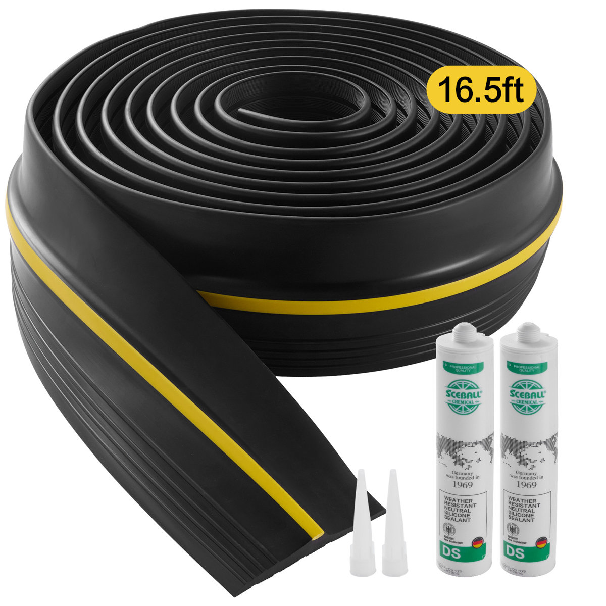 WFX Utility™ Garage Door Threshold Seal Strip 16.5 FT Universal Bottom ...