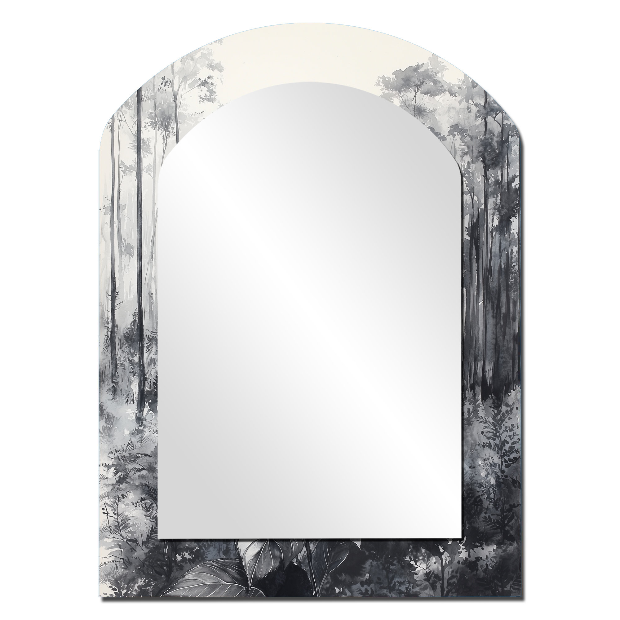 Dakota Fields Hydrangea In Monochrome Forest - Hydrangea Arch ...