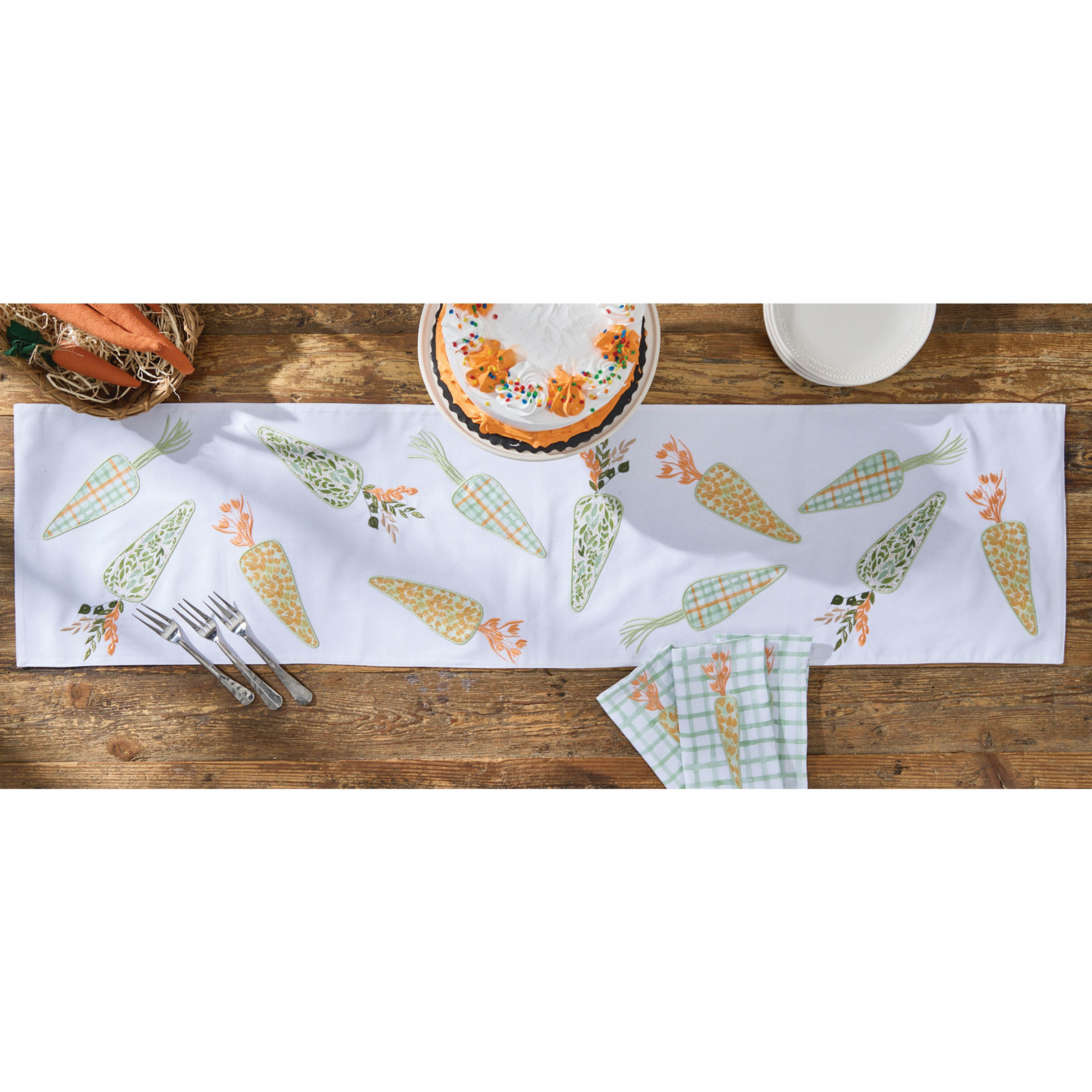 Ophelia & Co. Carrot Patch Table Runner 54" X 13" - Wayfair Canada