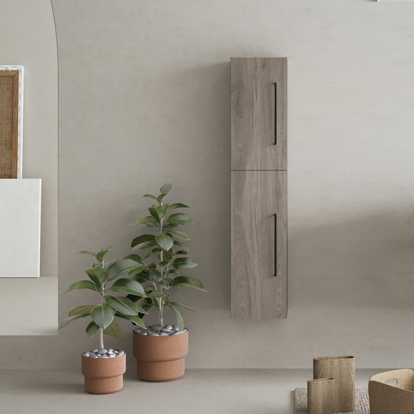 Ebern Designs Creeksville Wall Linen Cabinet | Wayfair.co.uk